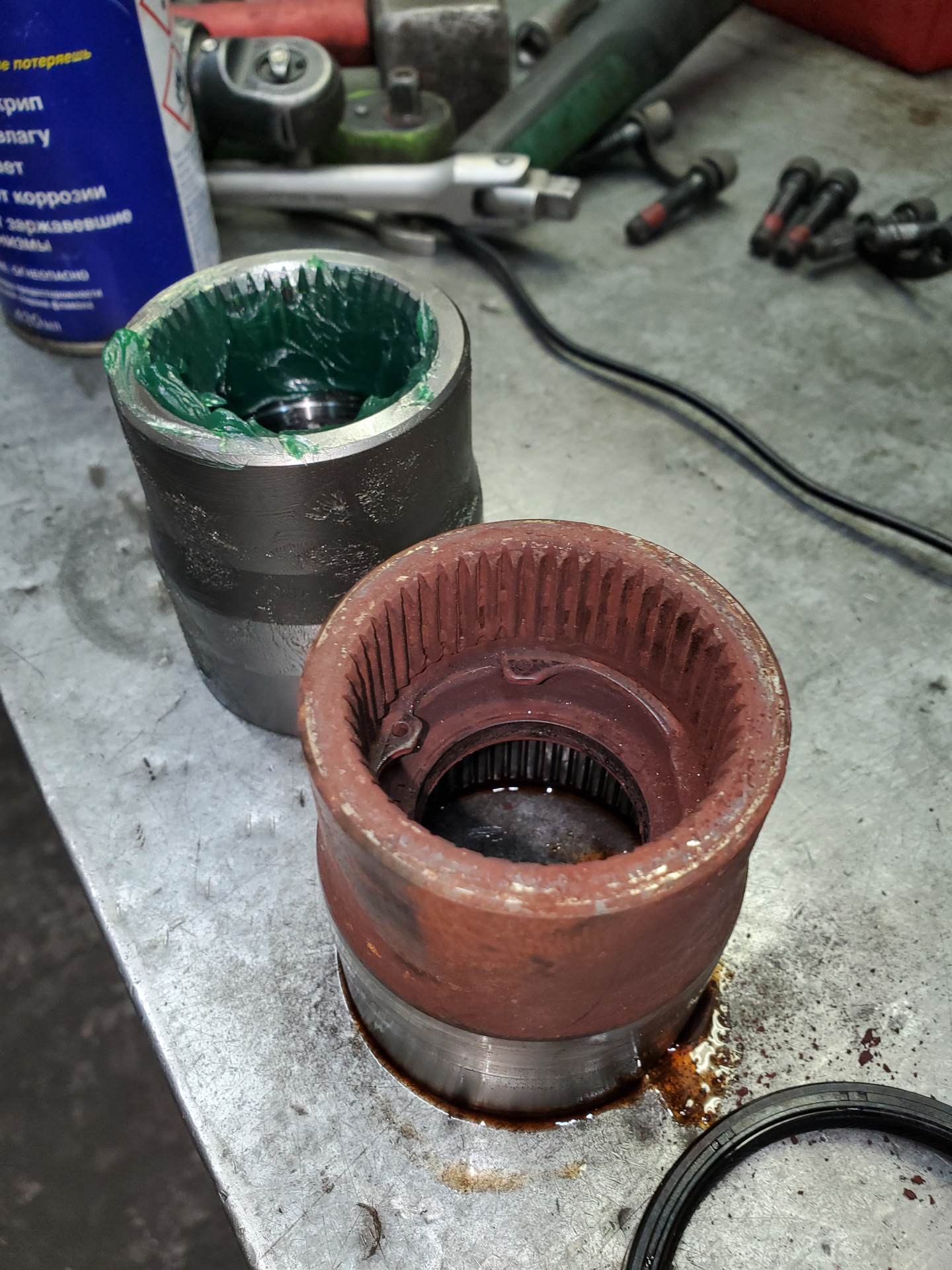 Замена втулки. Полный привод. — Volvo XC60 (1G), 2,4 л, 2016 года ...