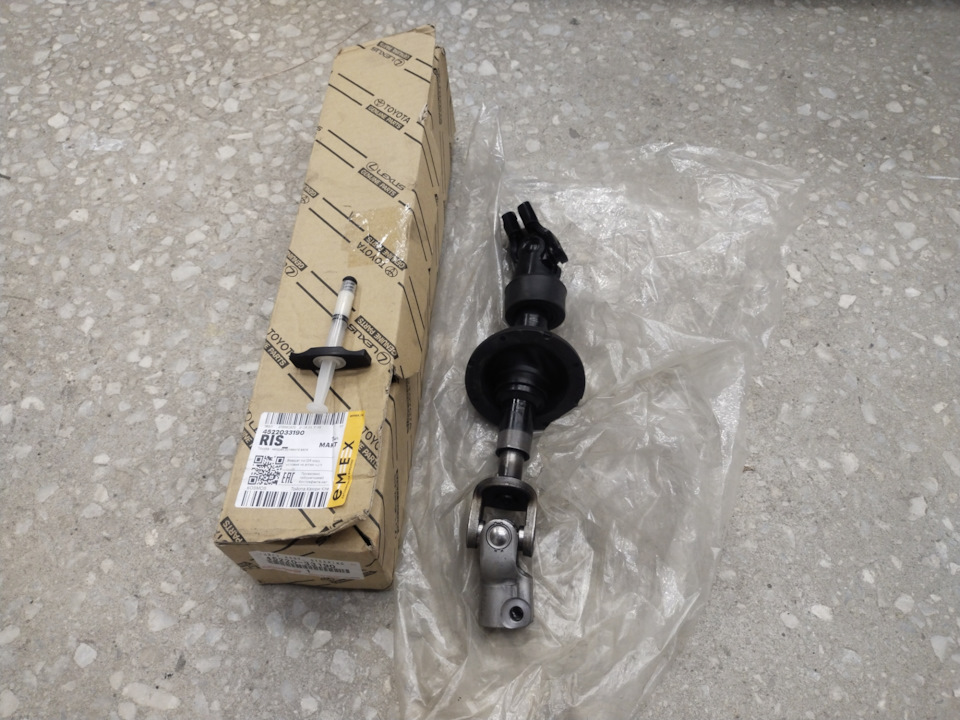 Part 16: Замена рулевого вала — Toyota Camry (XV40), 2,4 л, 2007 года ...