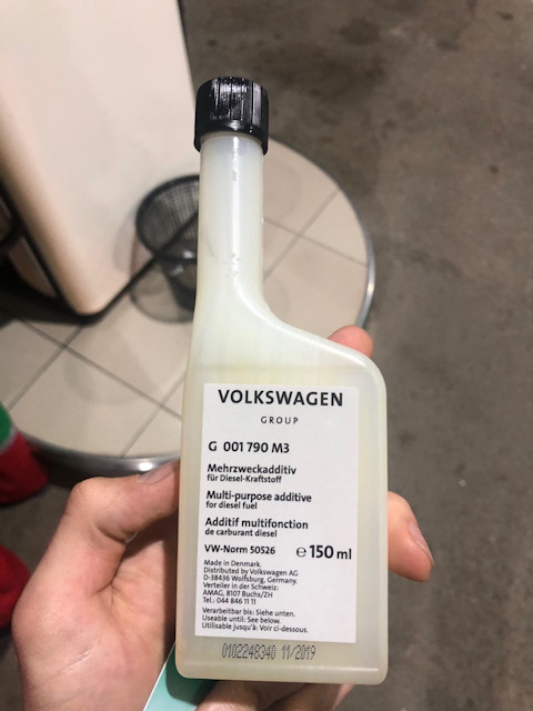 G001790M3 ПРИСАДКА К ТОПЛИВУ VAG | Запчасти на DRIVE2