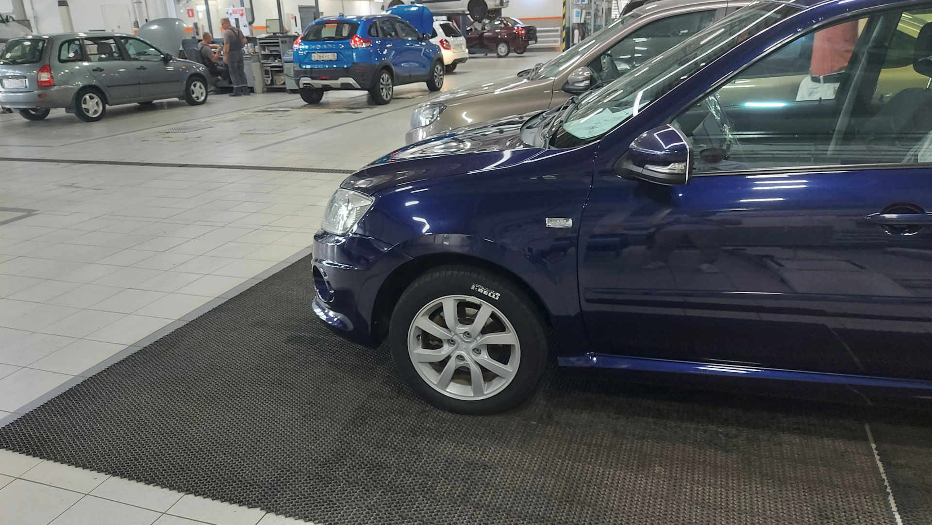 Обвес Гранта Спорт/Drive Active — Lada Гранта Лифтбек (1G), 1,6 л, 2014 ...