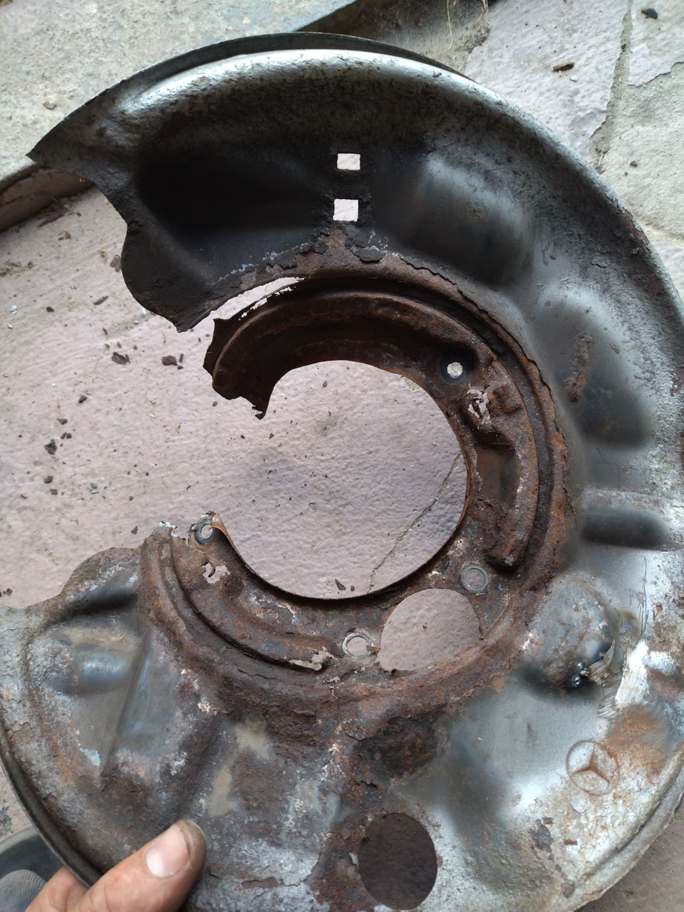 Тормоза + ручник — Mercedes-Benz C-Class Estate (S203), 2,7 л, 2003 ...