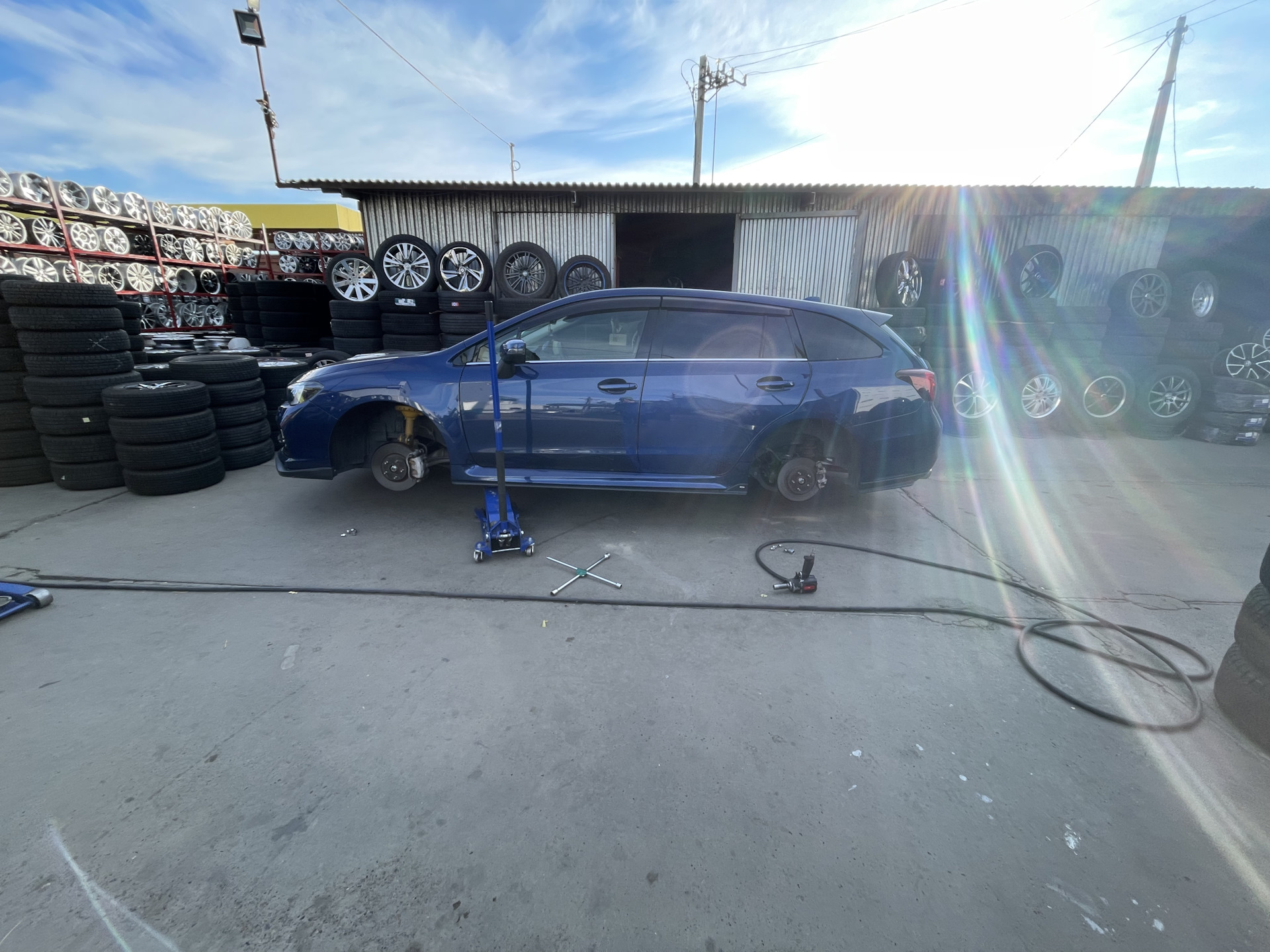 Зима близко🥶 — Subaru Levorg (VM), 1,6 л, 2015 года | шины | DRIVE2