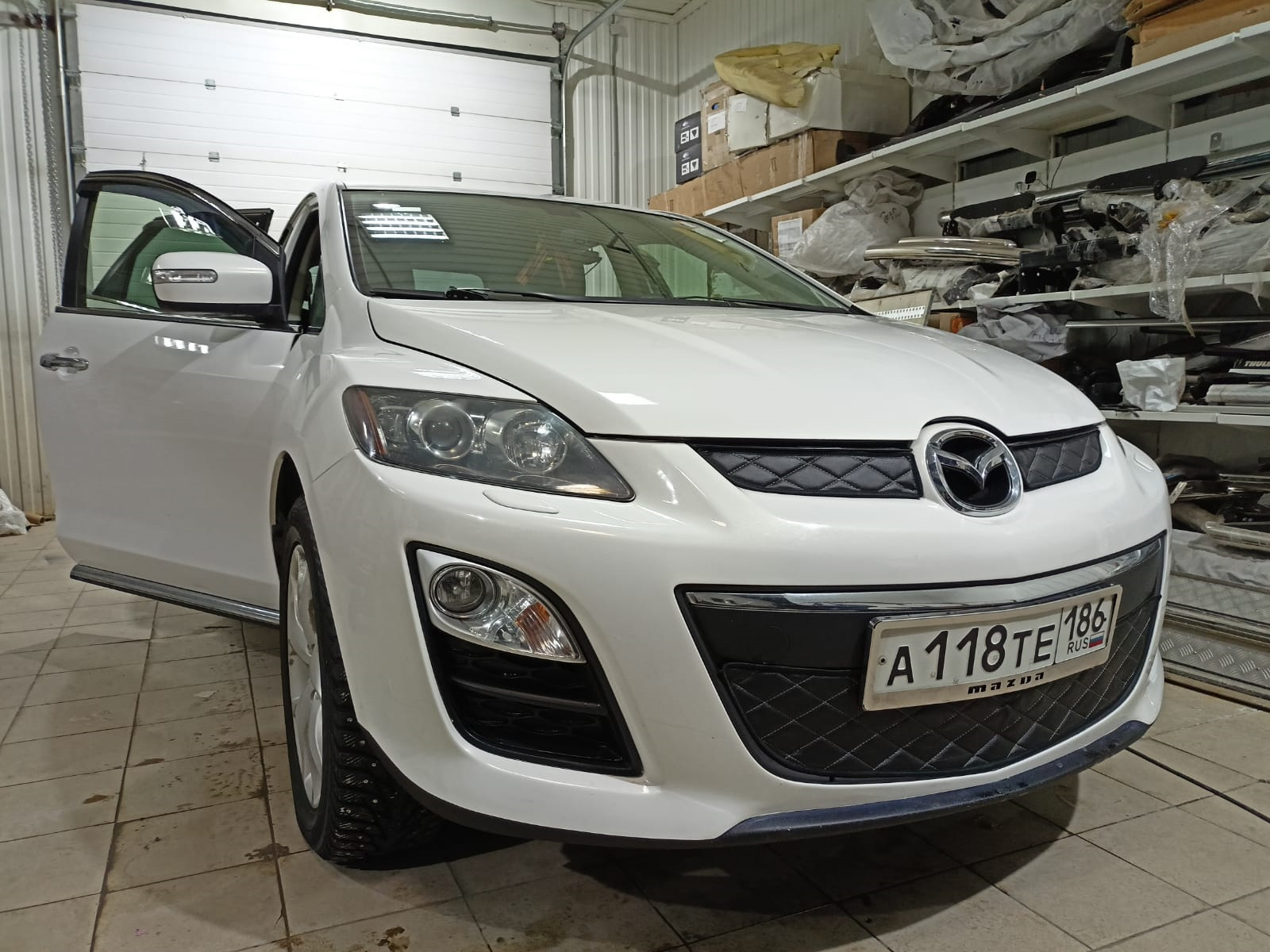 📌Утеплитель решетки радиатора зимний для Mazda CX-7 2009 – 2012 I ...