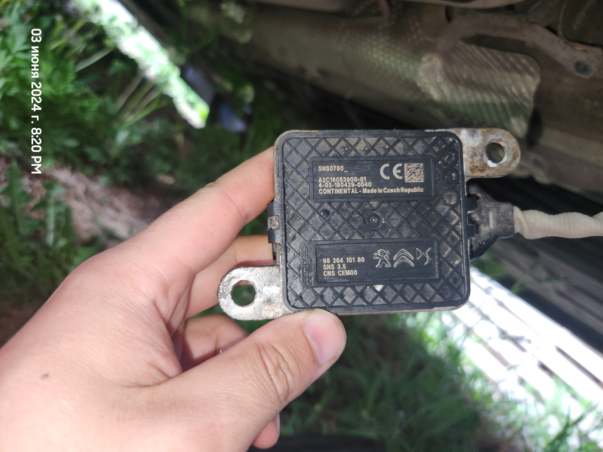 Датчик NOx ч.2 — Peugeot 5008 (2G), 2 л, 2018 года | электроника | DRIVE2