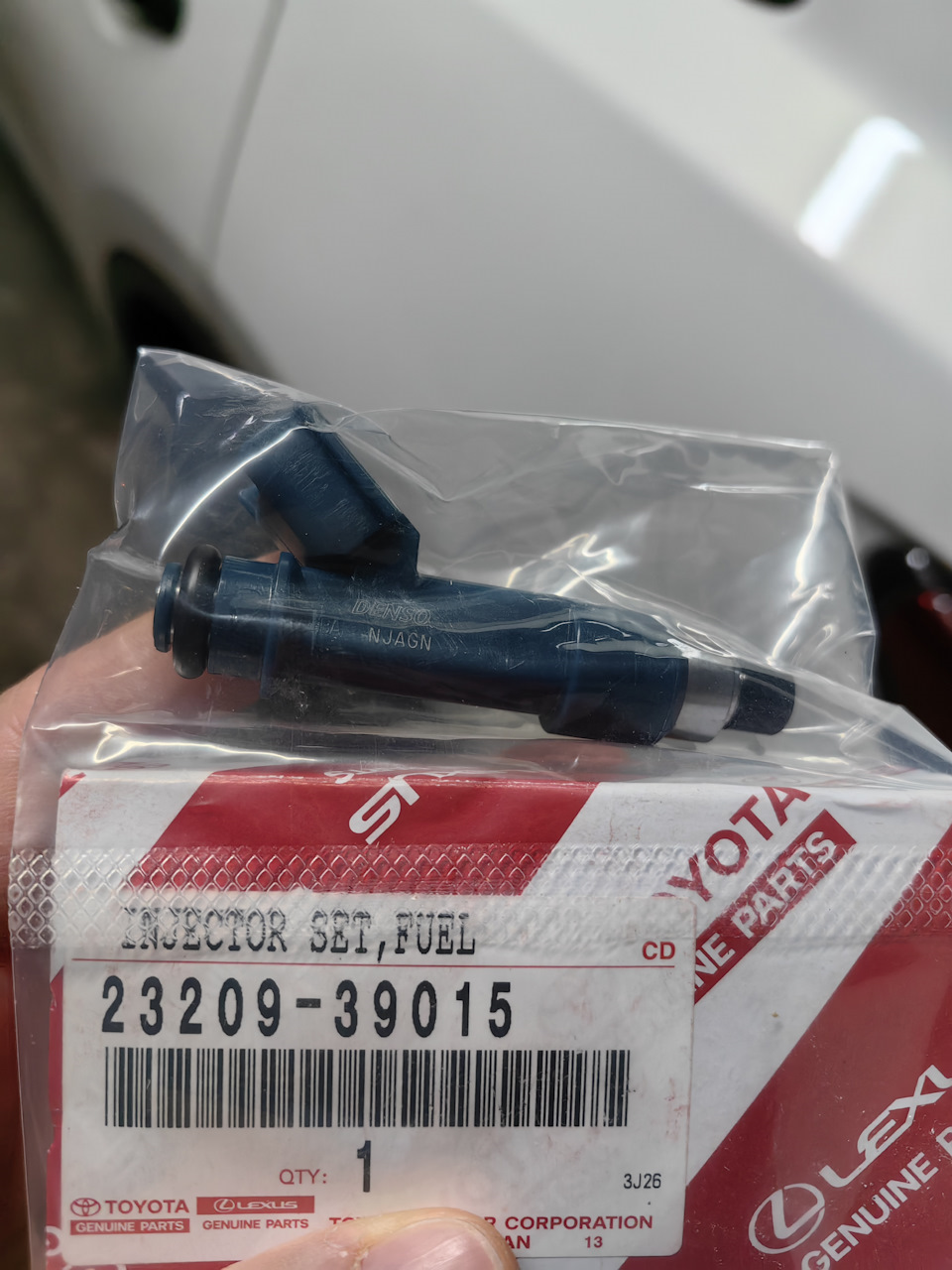 Форсунки 23209-39015 — Toyota Land Cruiser Prado 120-series, 4 л, 2004 ...