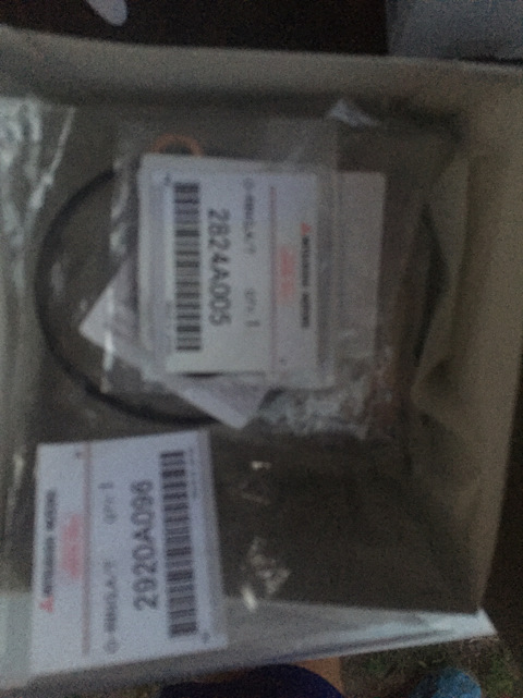 2824A005 КОЛЬЦО УПЛОТНИТЕЛЬНОЕ Mitsubishi | Запчасти на DRIVE2