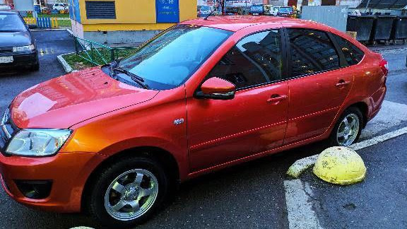 Корректор фар — замена — Lada Гранта Лифтбек (1G), 1,6 л, 2014 года ...