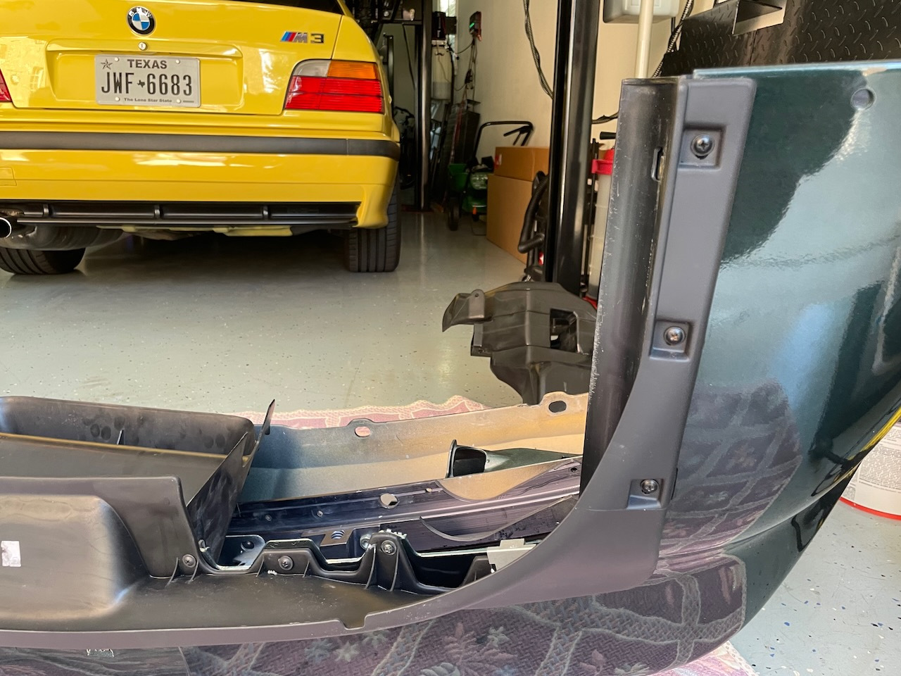 Обретаем лицо )) Сборка переднего бампера Е31. — BMW 8 series (E31), 5 ...