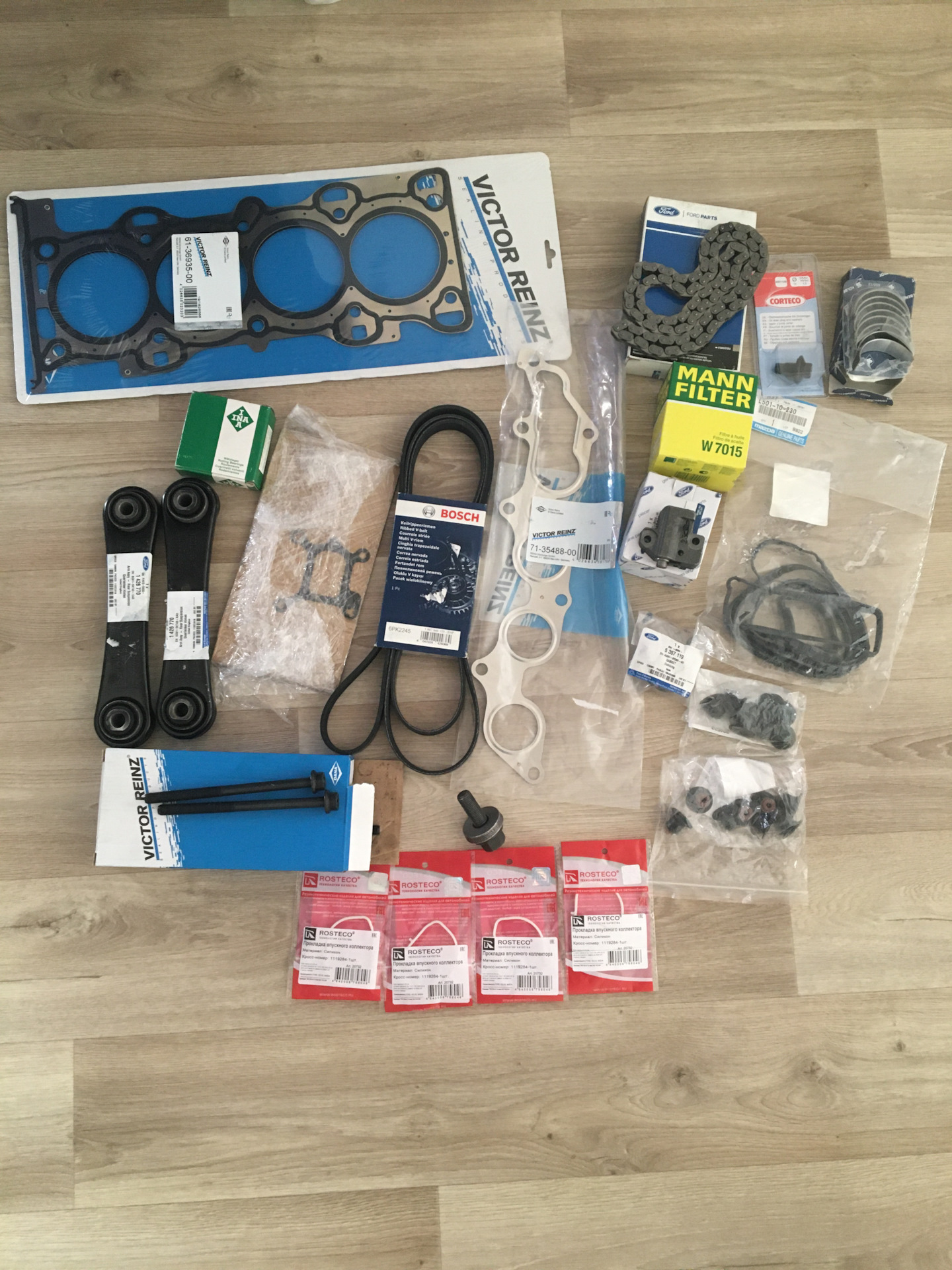 Борьба с масложором. Замена колец. — Ford Mondeo IV, 2,3 л, 2011 года ...