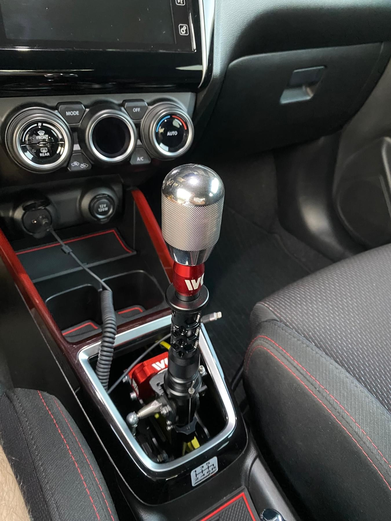 Шифтер WK MOTORSPORT SHORT SHIFTER FOR SWIFT SPORT (ZC33S, ZC32S) — Suzuki Swift (4G), 1,4 л ...