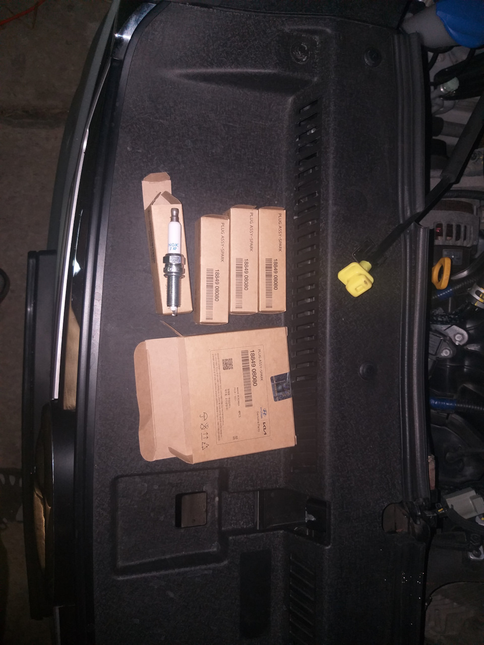 1884908080 Свечи зажигания KIA HYUNDAI | Запчасти на DRIVE2