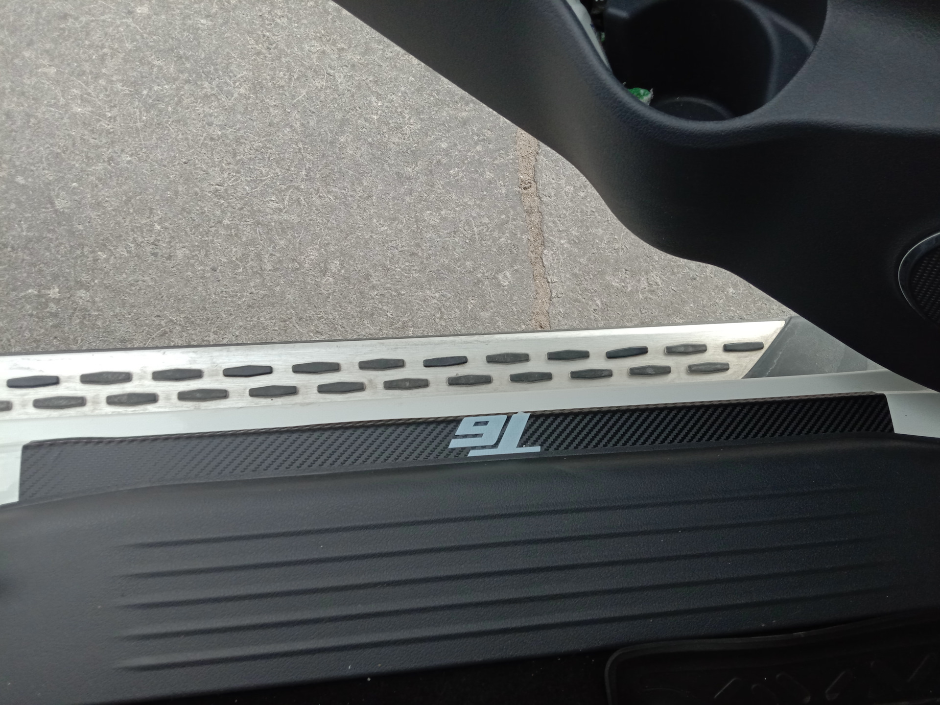 Наклейки порогов — Sollers ST6, 2 л, 2024 года | наблюдение | DRIVE2