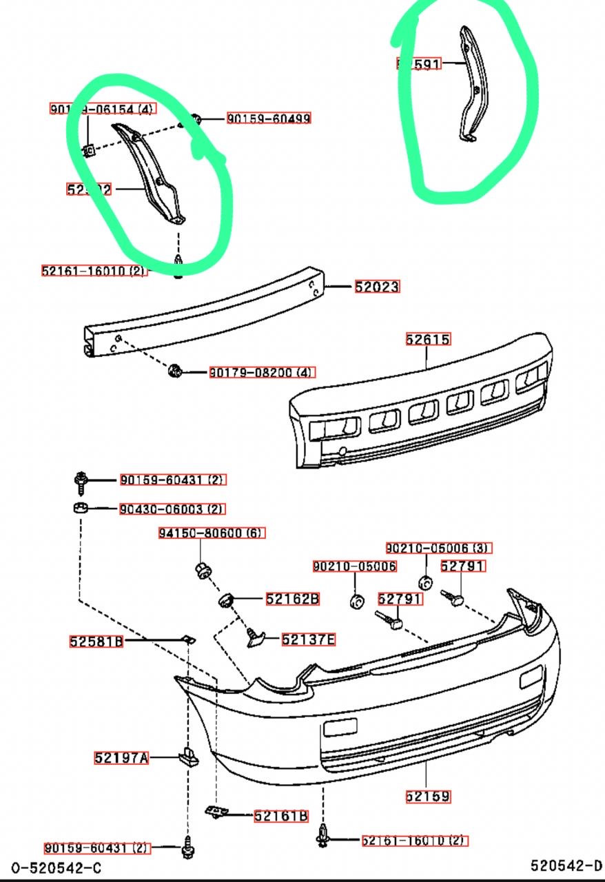 #62.-=Поиск «брызговиков» заднего бампера и пластика для ТРД шубы ...