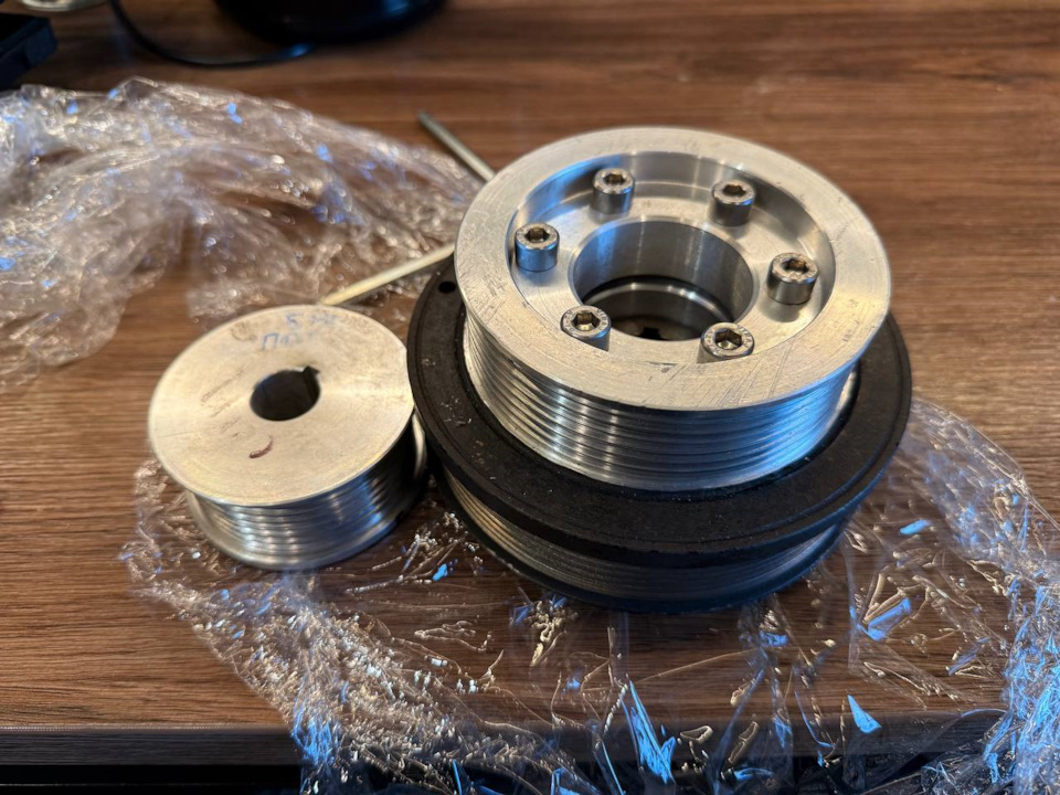 Vortech V2 Supercharger 2GR, подготовительный этап: — Lexus GS (L10), 3 ...