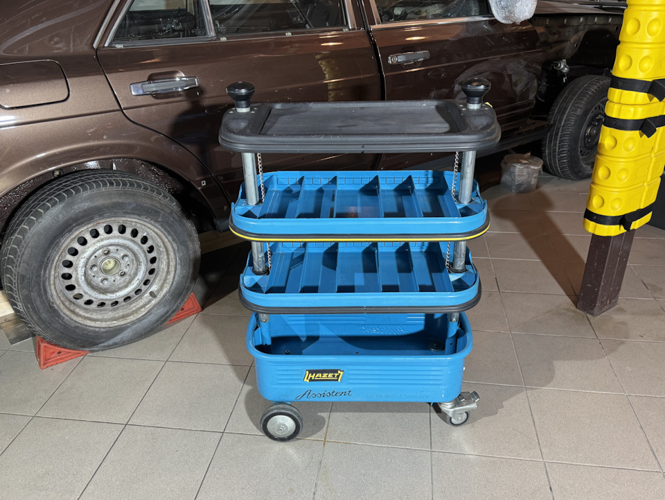 HAZET Assistent 166N Werkzeugwagen — Mercedes-Benz S-Class (W126), 5 л, 1984 года | другое | DRIVE2