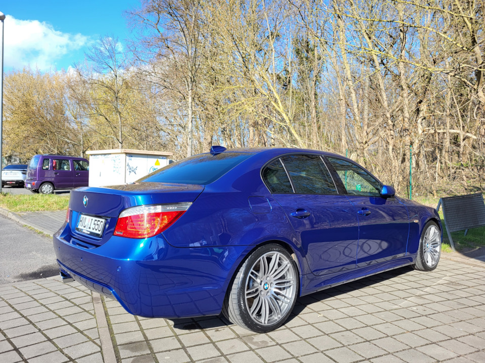 Фото 550i на дисках BMW Performance — BMW 5 series (E60), 4,8 л, 2008 ...