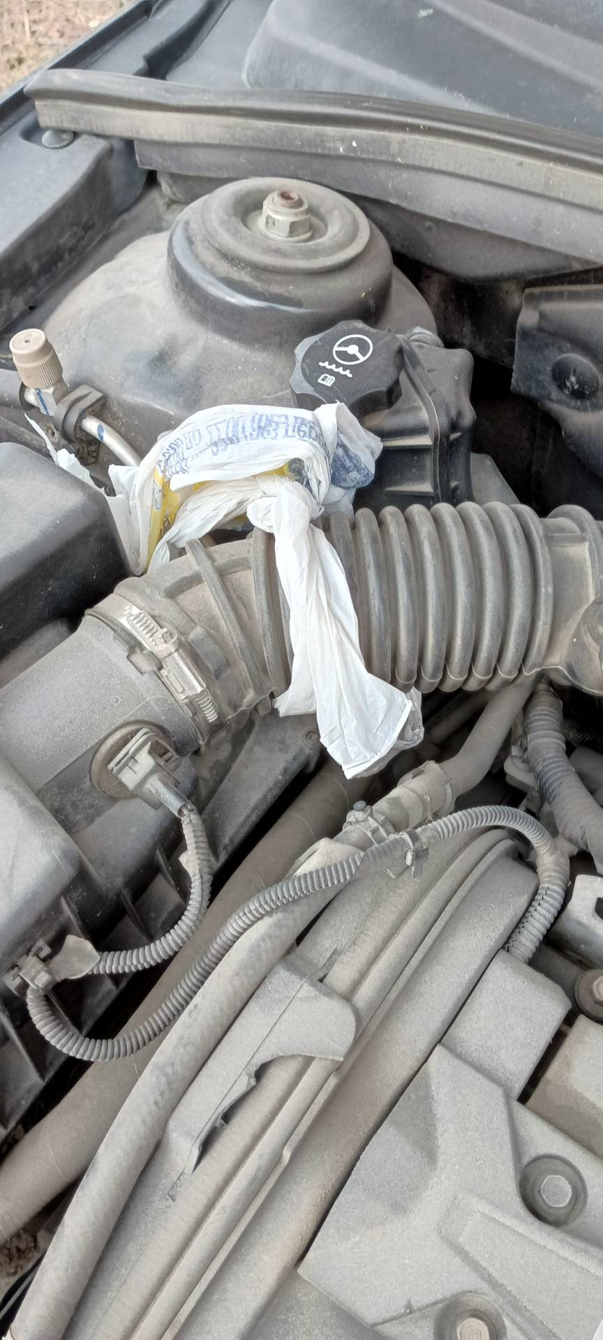 Замена воздуховода дросселя — Chevrolet Cruze (1G), 1,6 л, 2012 года ...