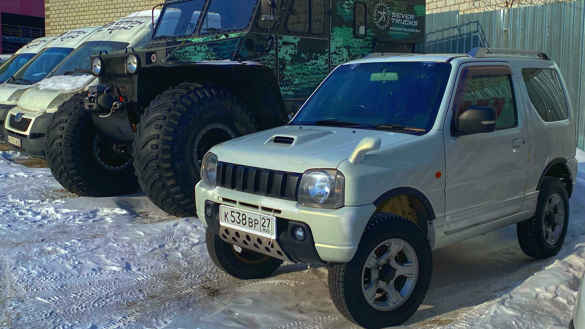 Suzuki Jimny (1G) 0.7 бензиновый 2004 | Jack Black 23 (JB23) на DRIVE2