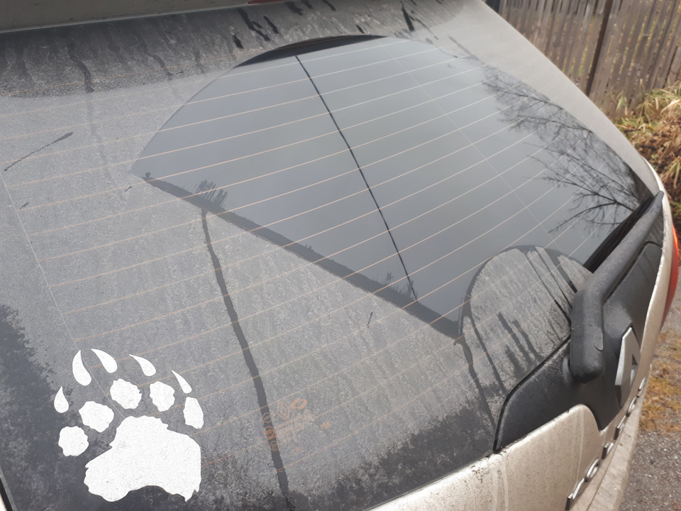 Подготовка к зиме. Замена щёток стеклоочистителя. Задняя щётка Рено ...