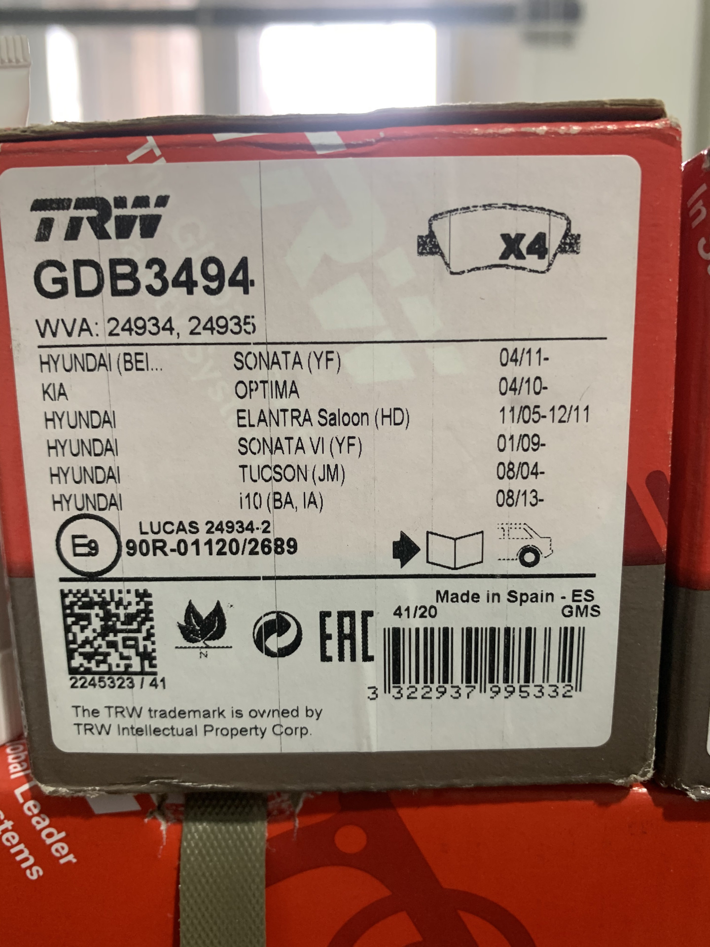 ПОДАРОК #1: замена тормозных дисков и колодок по кругу на TRW — Hyundai ...