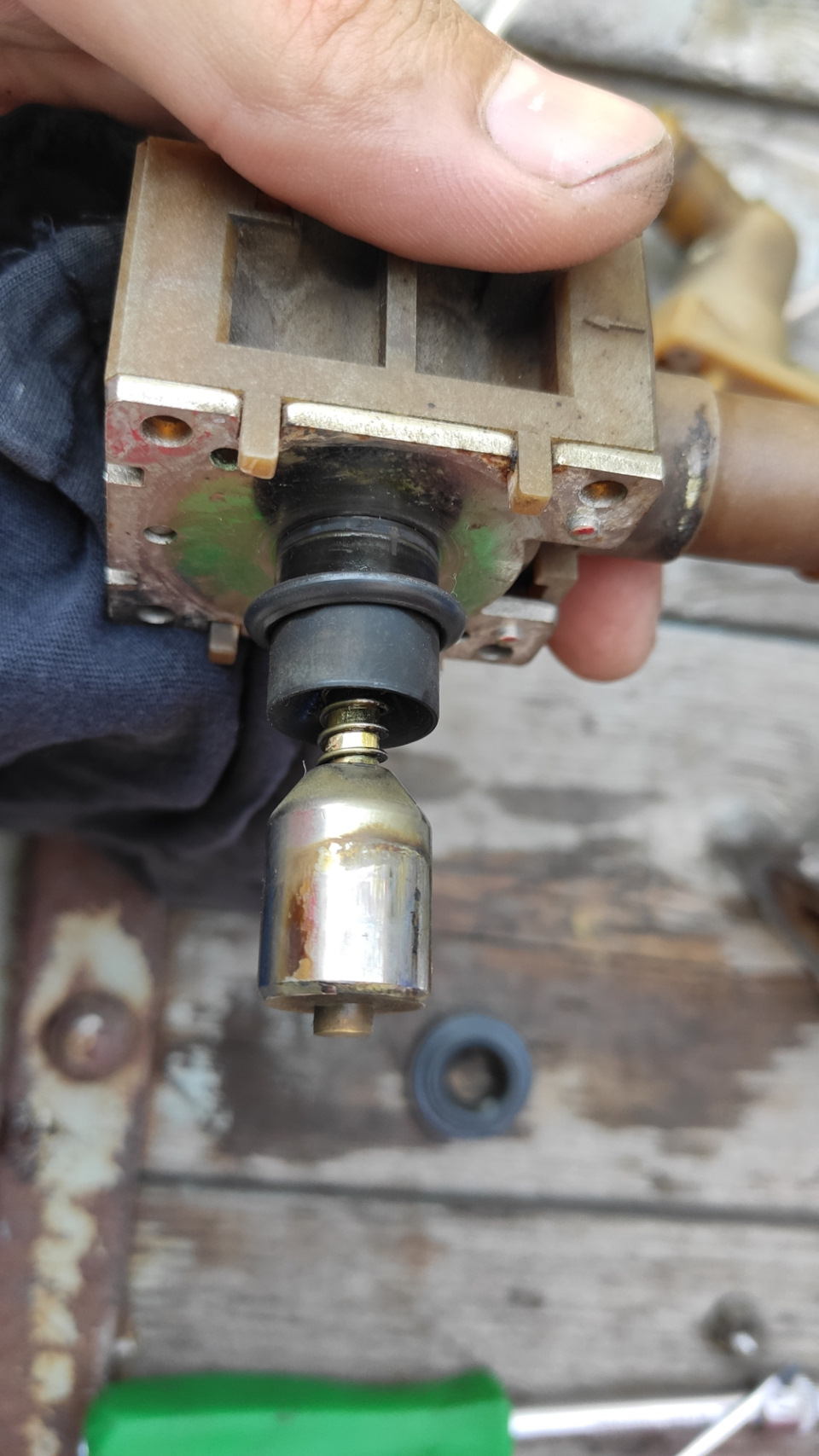 Ремонт клапана печки — Mercedes-Benz Vito (1G), 2,2 л., 1999 года ...