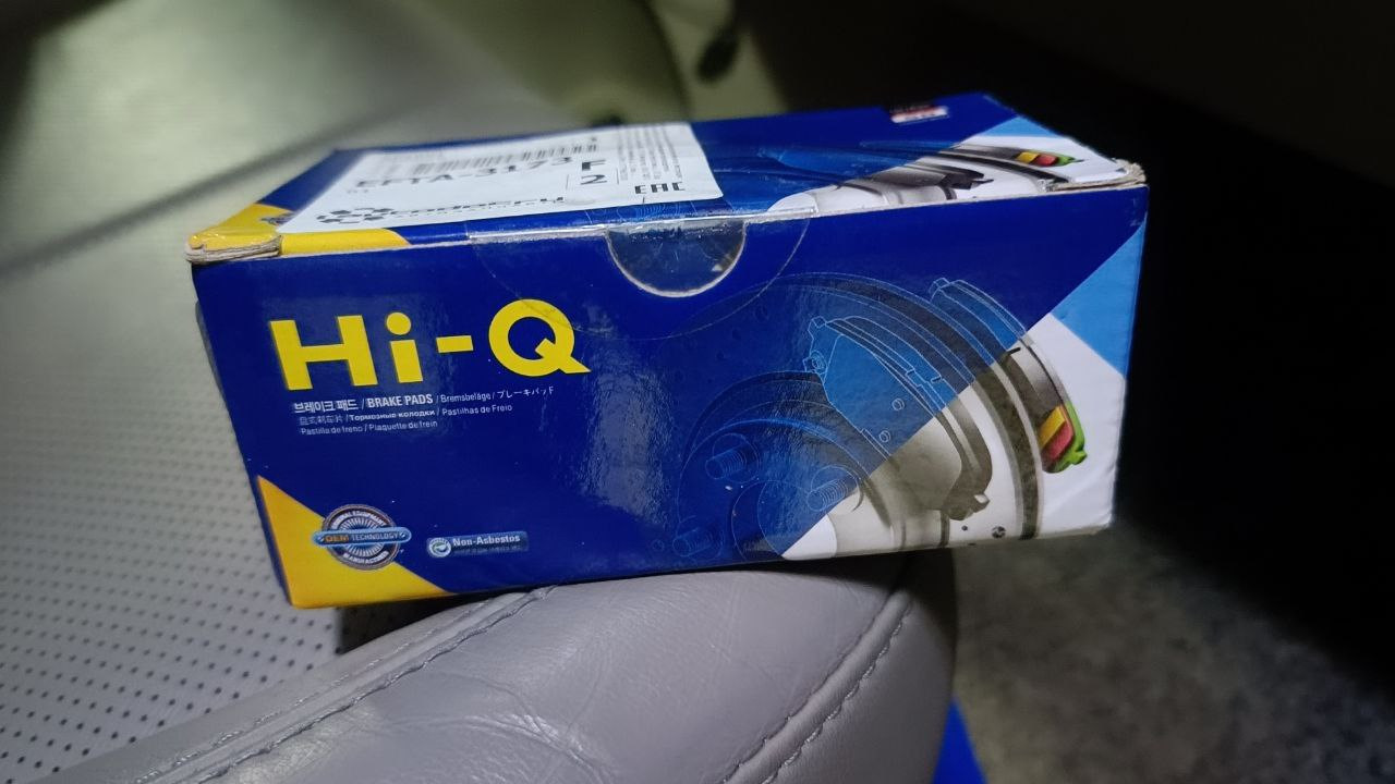 Замена тормозных колодок — KIA Carnival (3G), 2,2 л, 2019 года | визит ...