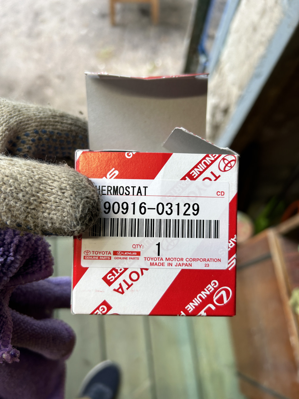 9091603129 Термостат OEM TOYOTA LEXUS | Запчасти на DRIVE2