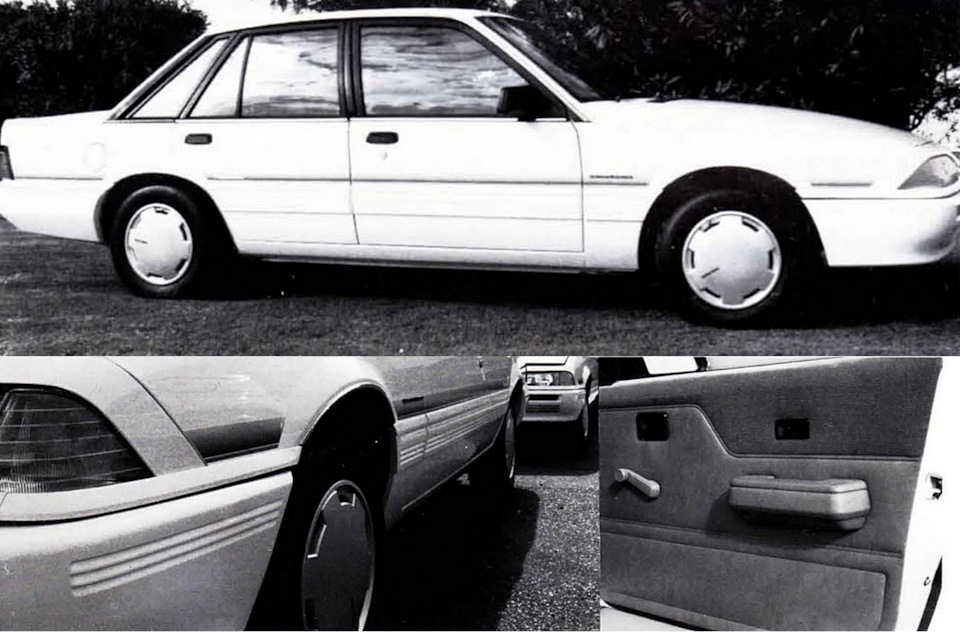 История одной модели: Holden Commodore. Поколение 1. Серия VL (1986 ...
