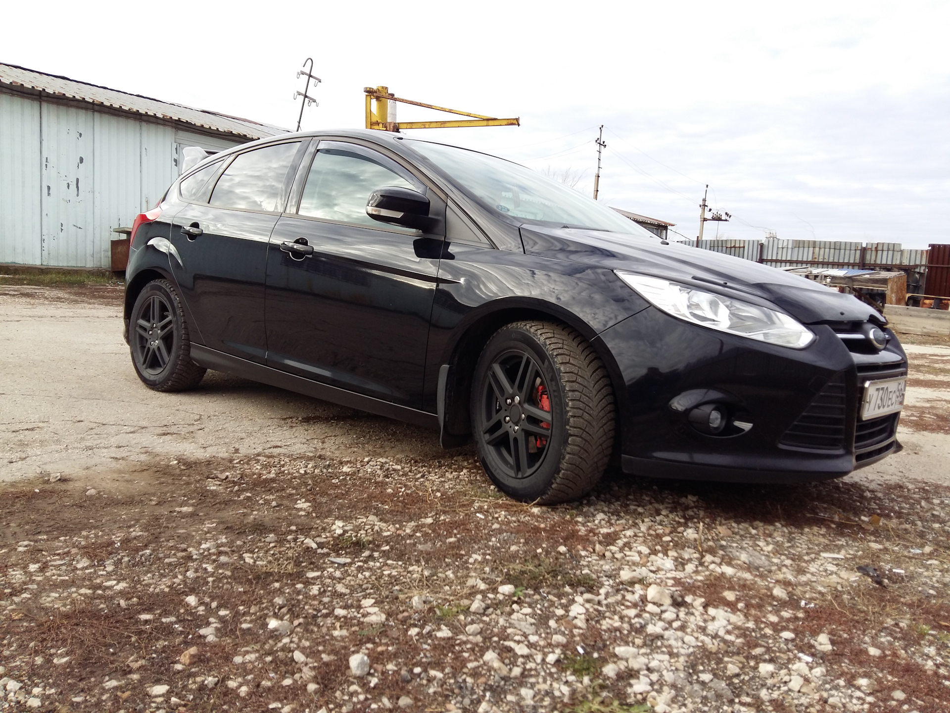 Обновление цвета дисков и новая резя на зиму — Ford Focus III Hatchback ...