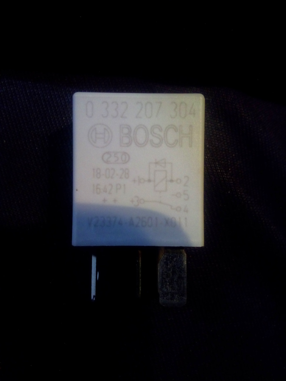 0332207304 Реле BOSCH | Запчасти на DRIVE2