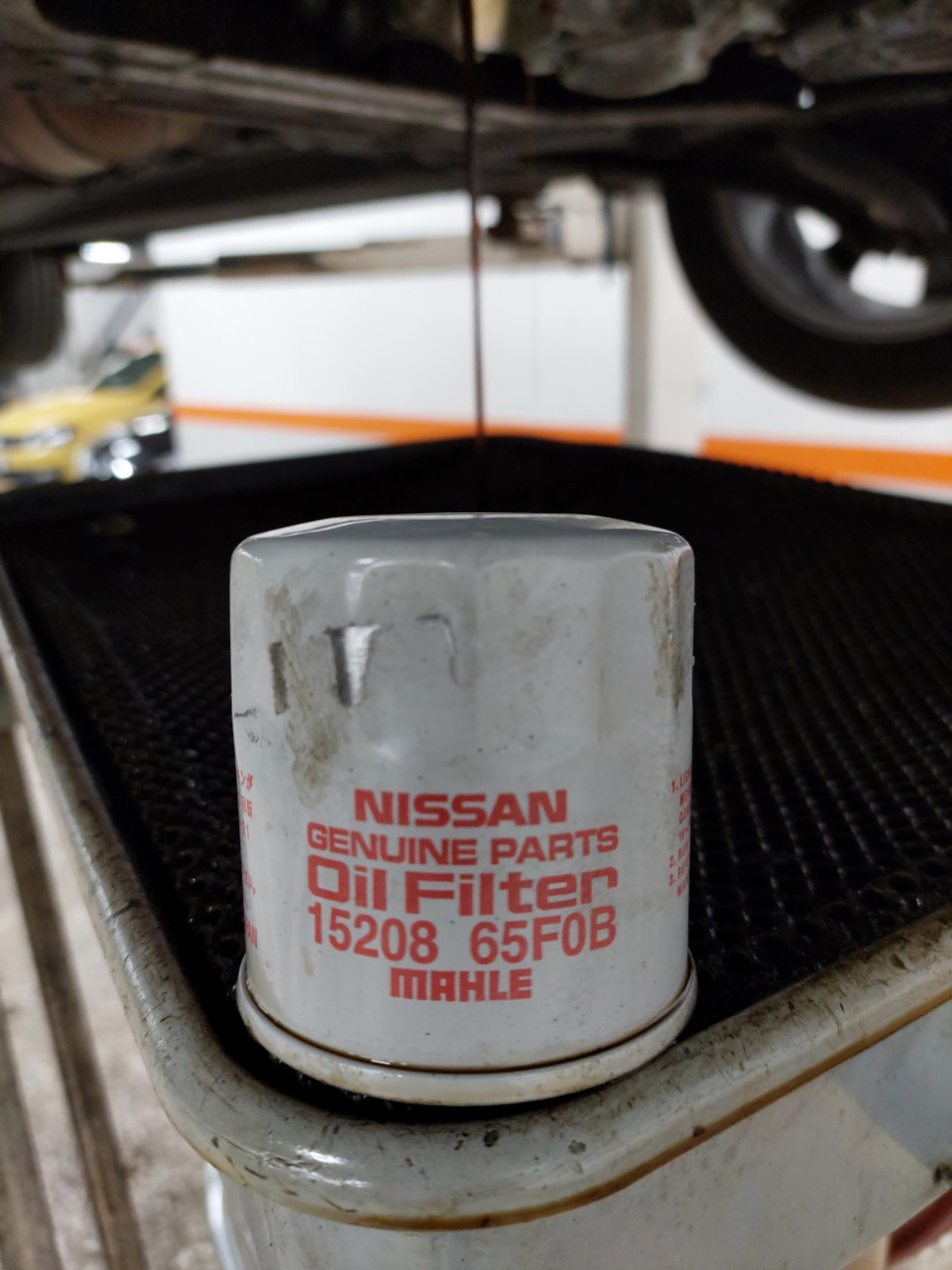 1520865F0B Фильтр масляный NISSAN INFINITI | Запчасти на DRIVE2