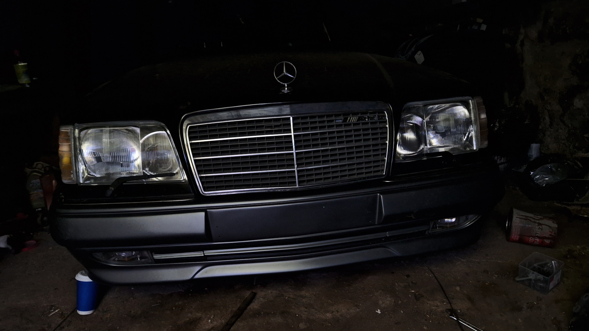 Бампер амг 2 — Mercedes-Benz E-Class (W124), 4,2 л, 1994 года | тюнинг | DRIVE2