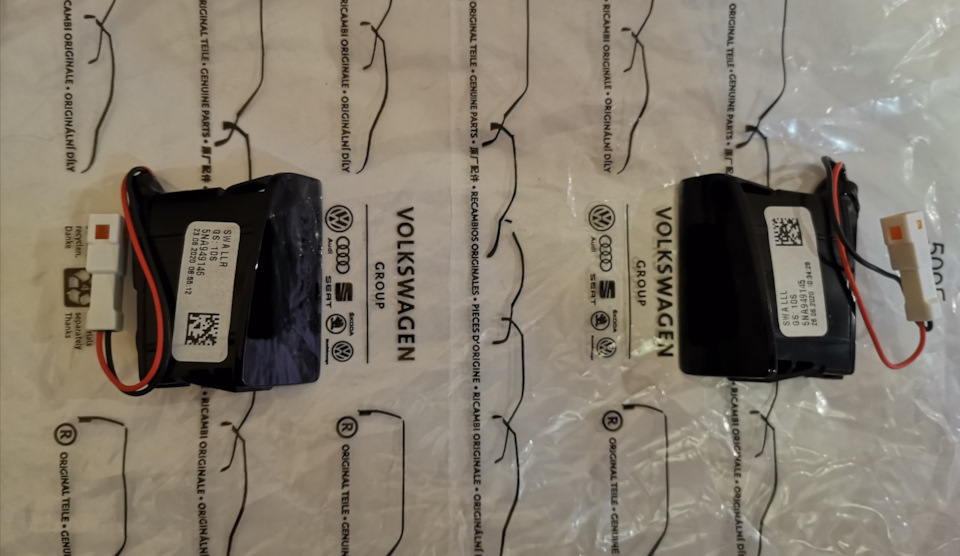 Индикаторы слепых зон VW TIGUAN VAG 5NA949145 и 5NA949146. Новые ...