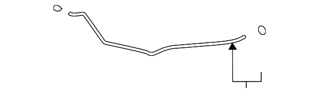 7815B251 Трубка радиатора кондиционера выпускная Mitsubishi | Запчасти ...