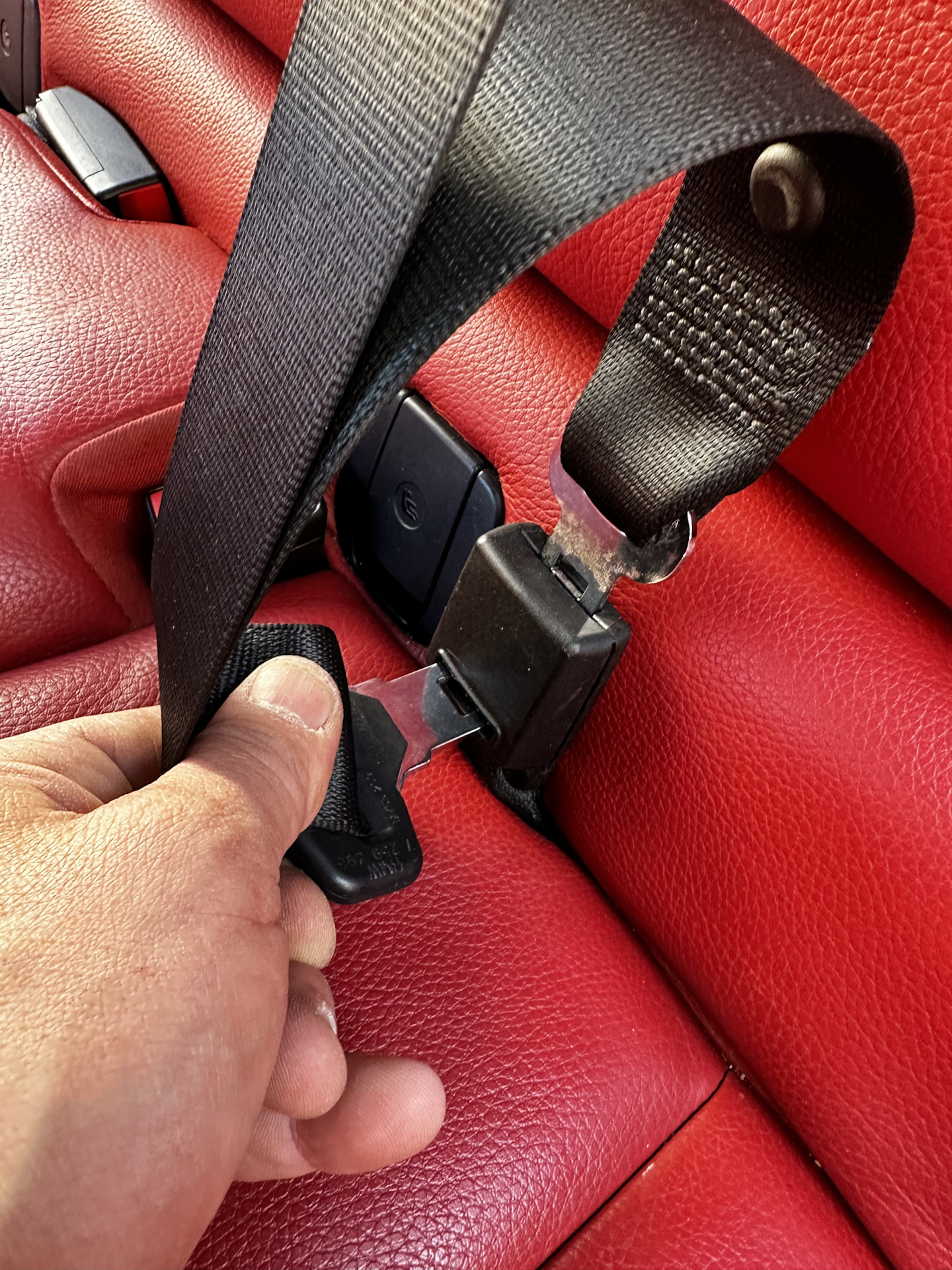 Ремень безопасности для складного дивана — BMW 3 series (F30), 2 л ...