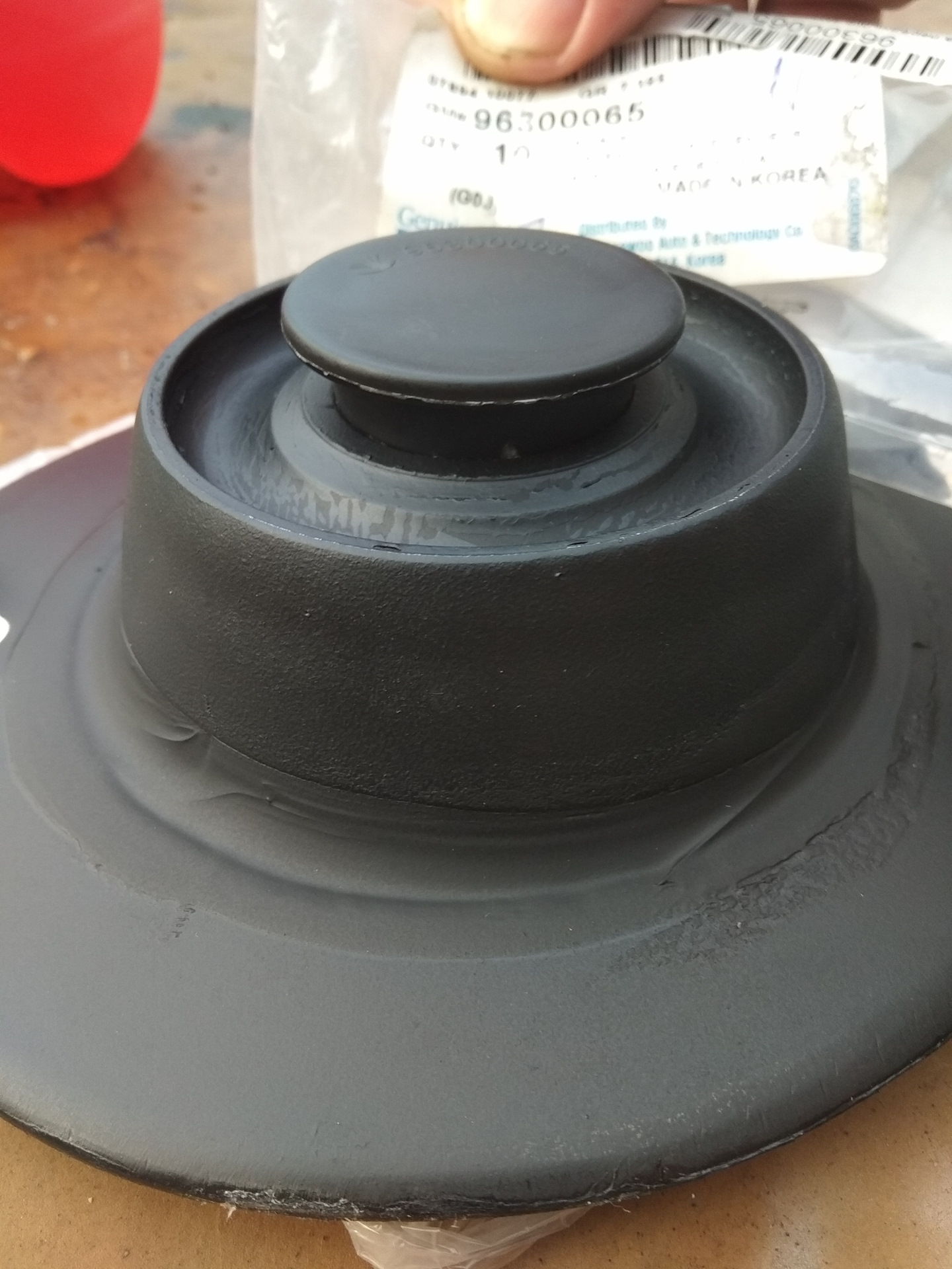 Заглушка Нубироопор — ЗАЗ Sens, 1,3 л, 2014 года | аксессуары | DRIVE2