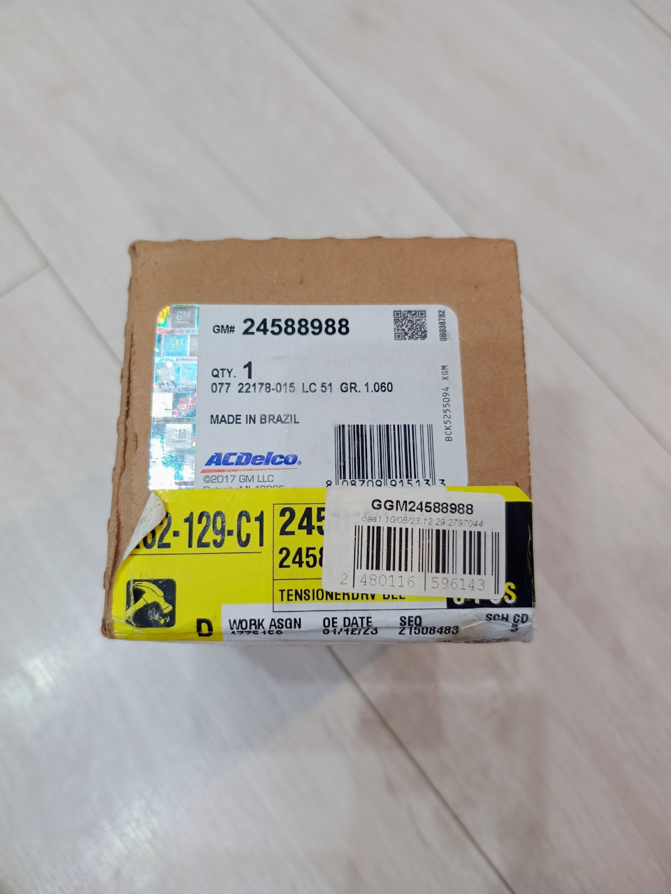 24588988 Натяжитель ремня GM | Запчасти на DRIVE2