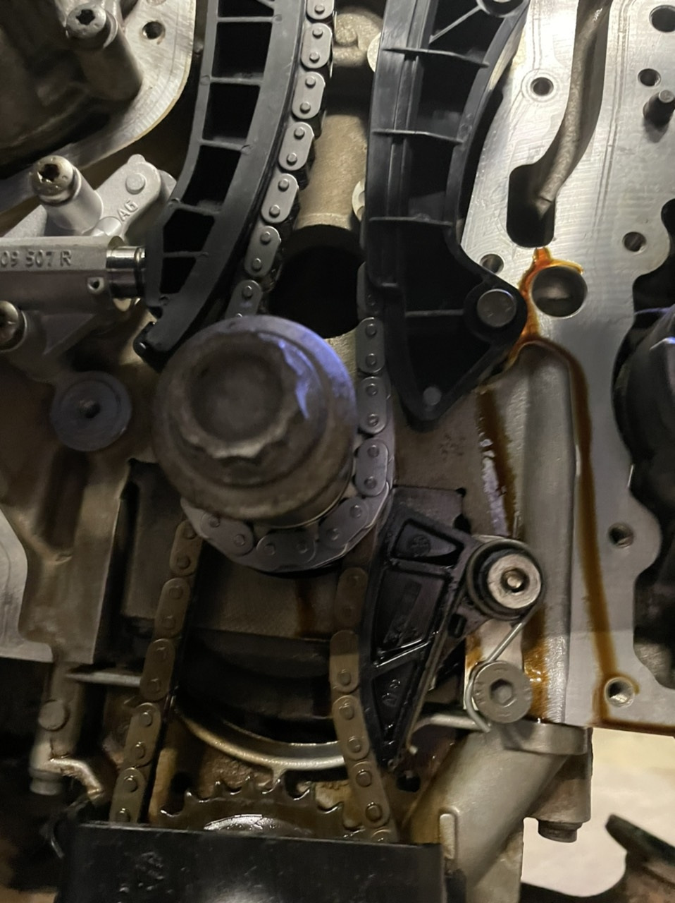 Замена комплекта цепи ГРМ Jetta 6 — Volkswagen Jetta VI, 1,6 л, 2013 ...