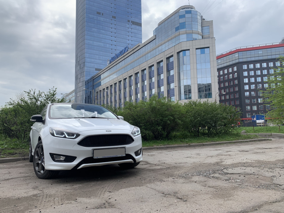 #46. Замена штатной оптики — Ford Focus Hatchback III, 2 л, 2018 года ...