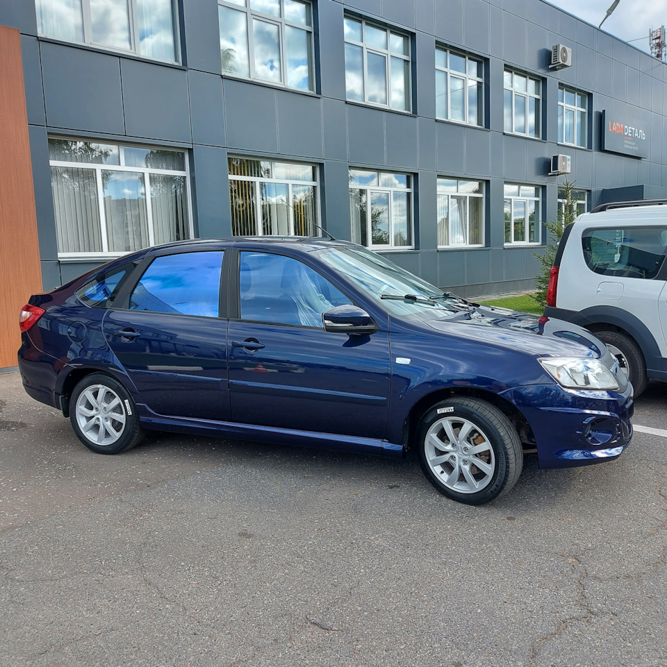 Обвес Гранта Спорт/Drive Active — Lada Гранта Лифтбек (1G), 1,6 л, 2014 ...