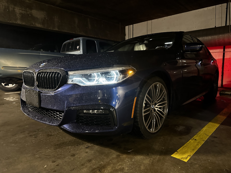 Led фары S524 — BMW 5 series (G30), 2 л, 2020 года | запчасти | DRIVE2