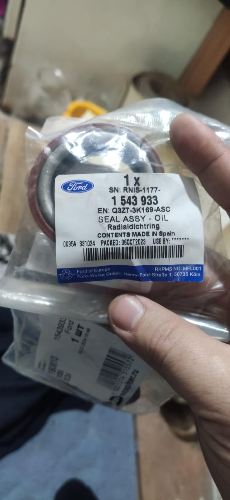 1543933 Сальник дифференциала КПП (MTX 75) / Ford | Запчасти на DRIVE2