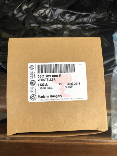 03C109088E Регулятор фаз газораспределения VAG | Запчасти на DRIVE2