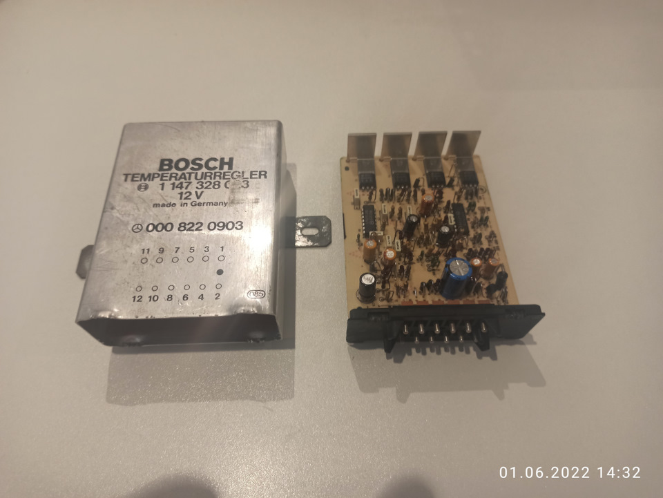 Климат контроль 2 часть, ремонт блоков управления: Температурный блок ...