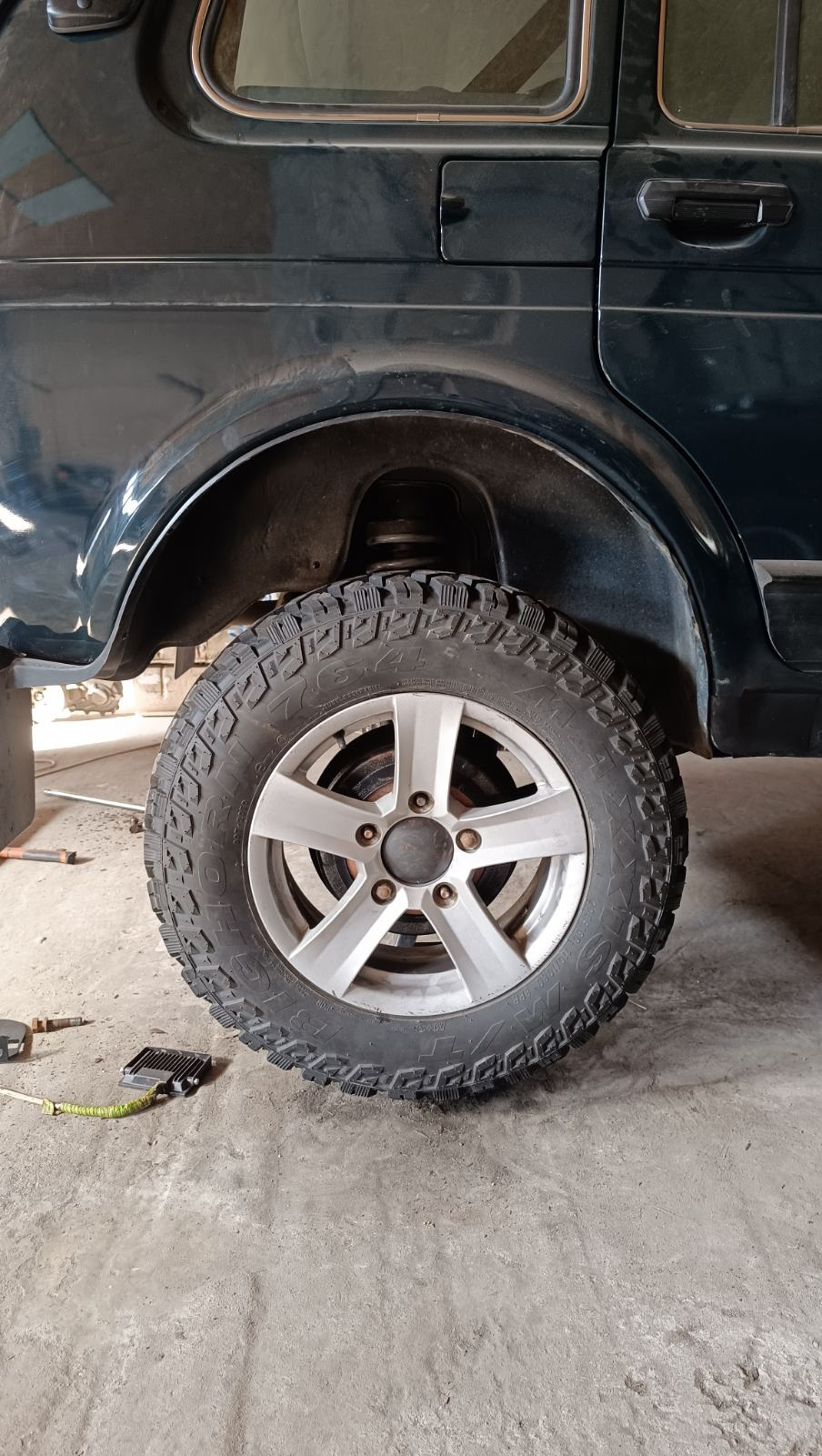 Примеряли Maxxis MT-764 Bighorn 205/80 R16 — Lada 4x4 5D, 1,7 л, 2018 ...