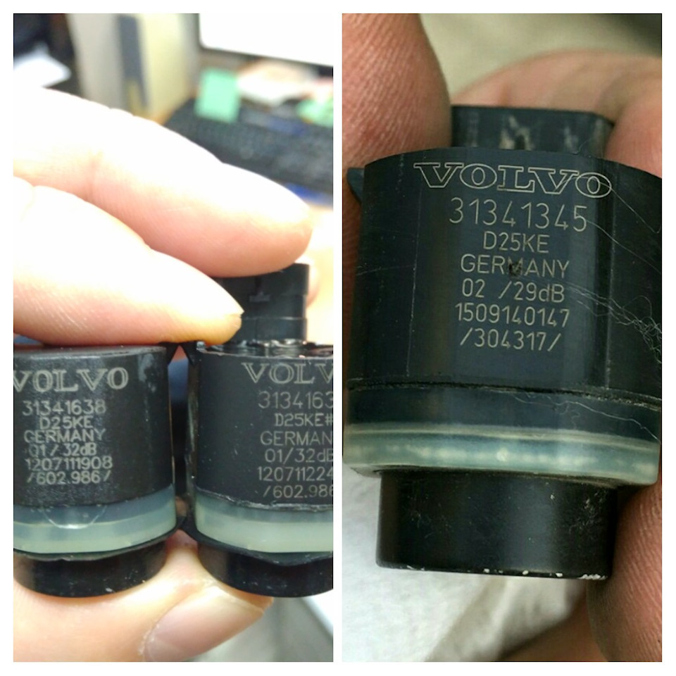 31341345 ДАТЧИК ПАРКОВКИ ПЕРЕДНИЙ C30, S60 (11-…), S80 (07-…), V40 (13 ...