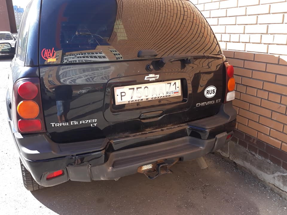 96617582 Накладка бампера заднего (вагон) GM | Запчасти на DRIVE2