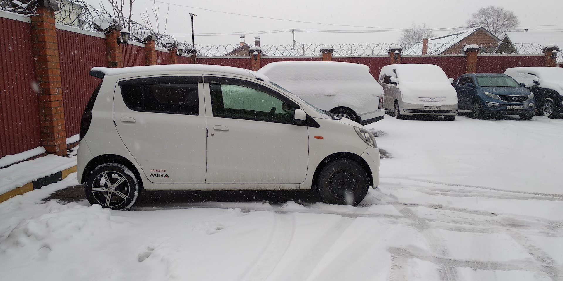 Литьё на лете — Daihatsu Mira (L275, L285), 0,7 л, 2009 года | колёсные диски | DRIVE2