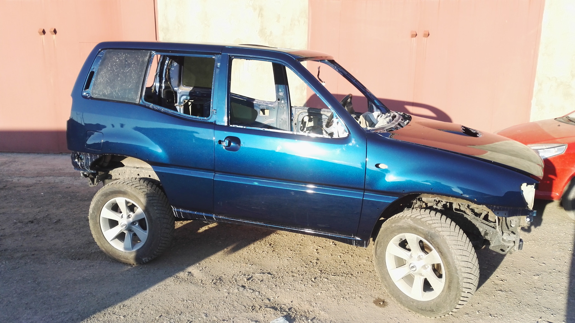 Фото — Nissan Terrano II, 2,4 л, 1996 года | кузовной ремонт | DRIVE2