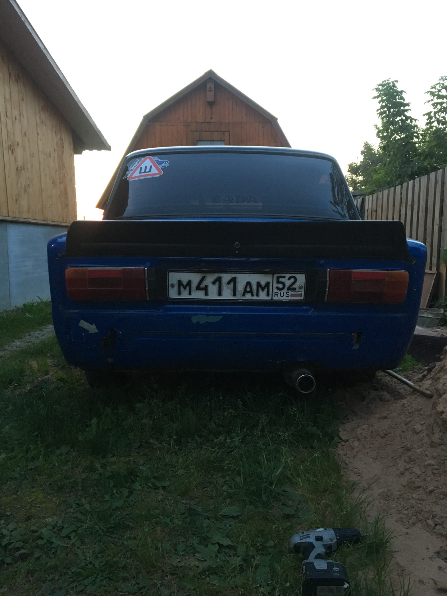 Утиный хвост — Lada 2106, 1,5 л, 1989 года | тюнинг | DRIVE2